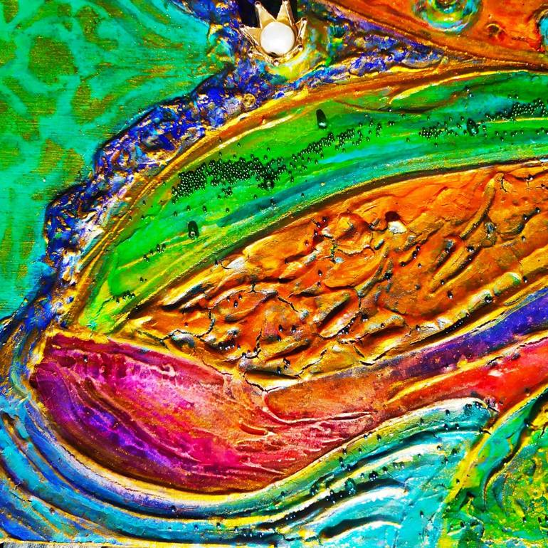 fragment II Painting by Nydia Stone | Saatchi Art