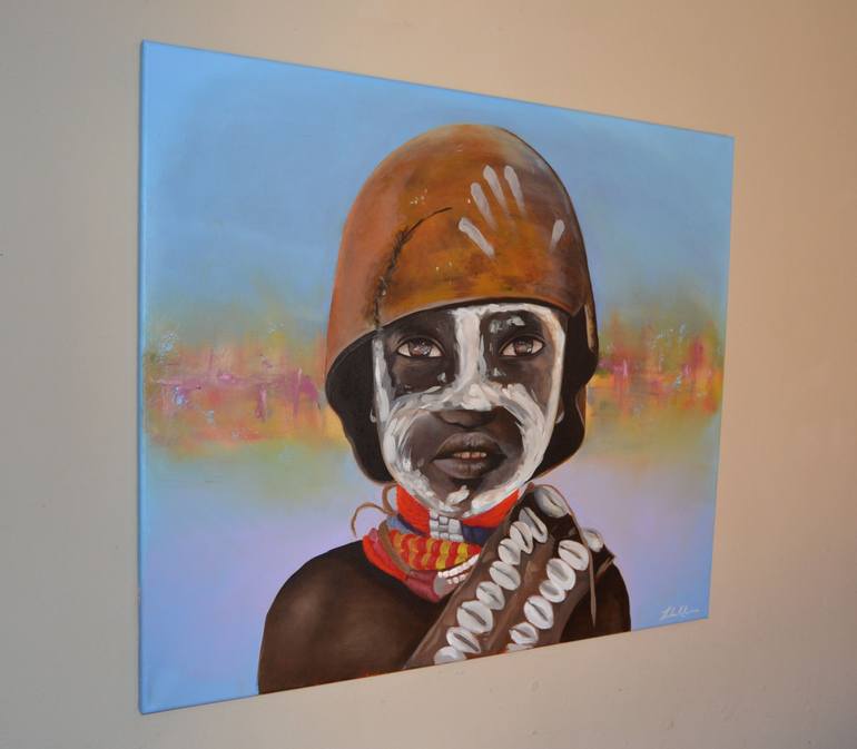 The playful soul Painting by Thabiso Kokwana | Saatchi Art