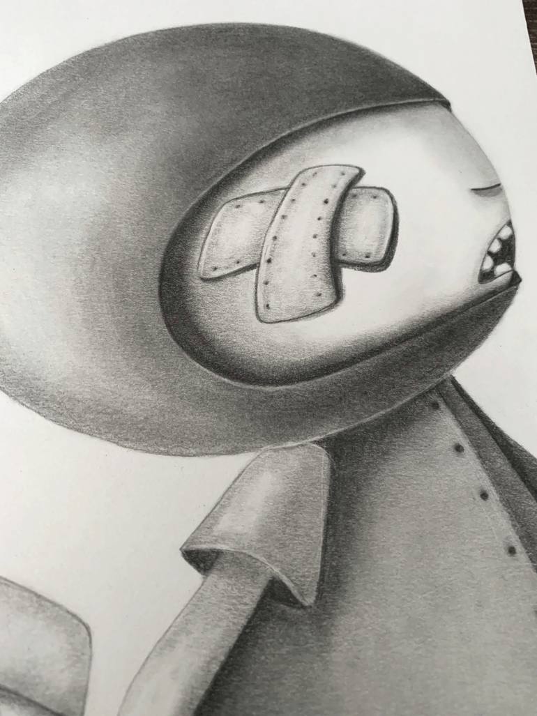 I don't care Drawing by Lora Tim | Saatchi Art