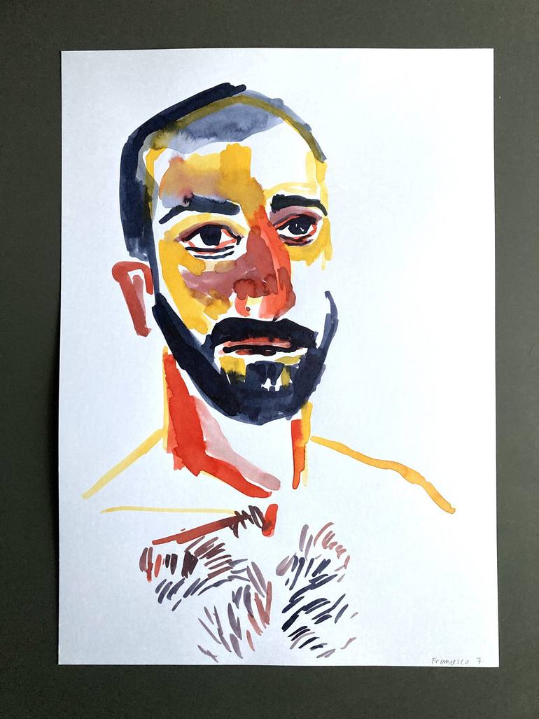 Francesco 7 Drawing by Stephen Dow | Saatchi Art