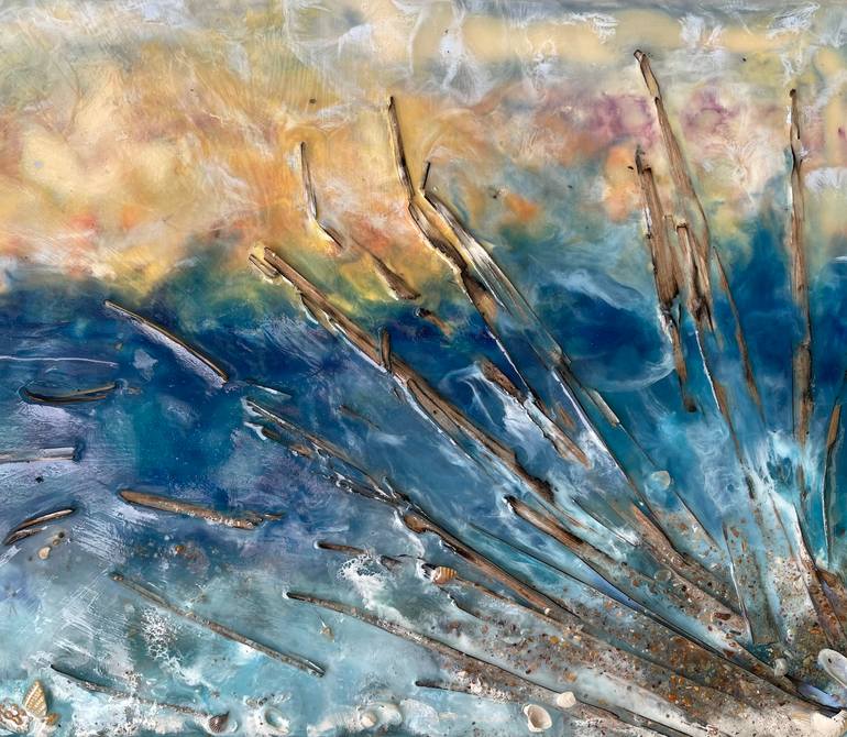 Not Thinking Today Painting by Petra Patton | Saatchi Art