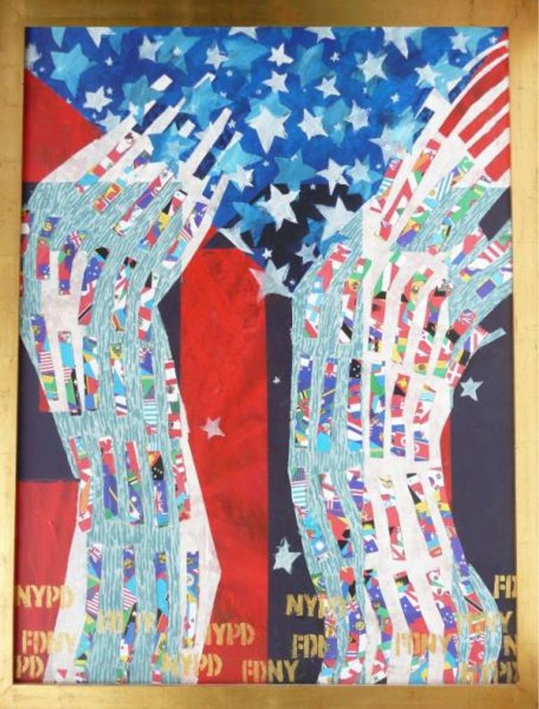 9-11 Painting by JerryW McDaniel | Saatchi Art