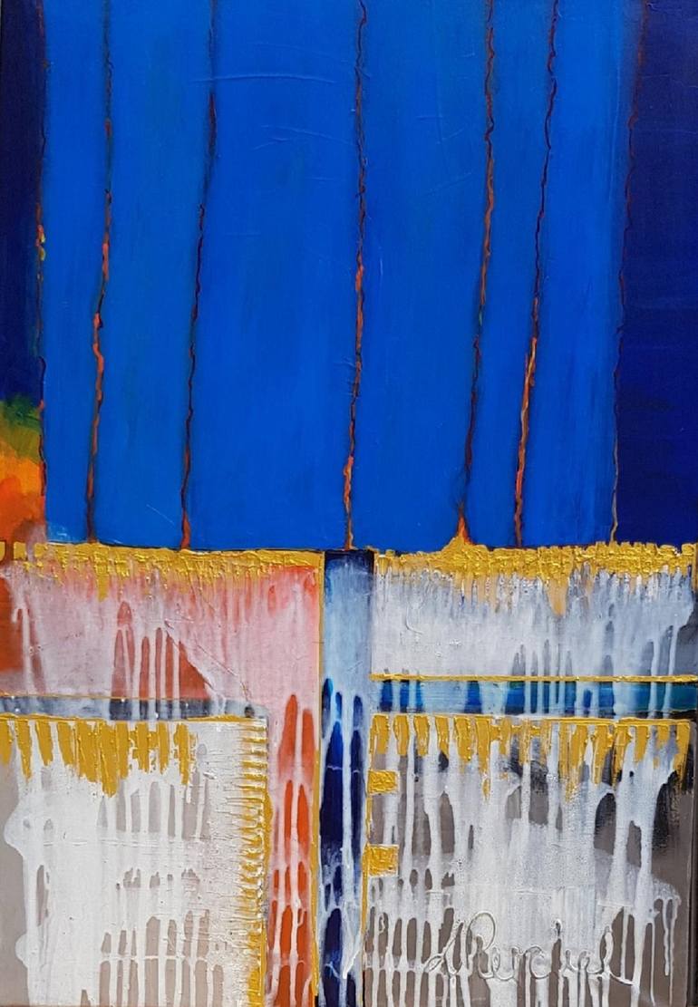 Trio: Big Daddy Painting by Laszlo Reichel | Saatchi Art