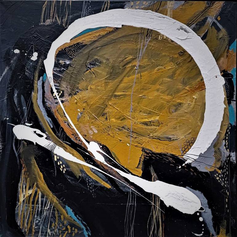 circle Painting by Nina Babic | Saatchi Art