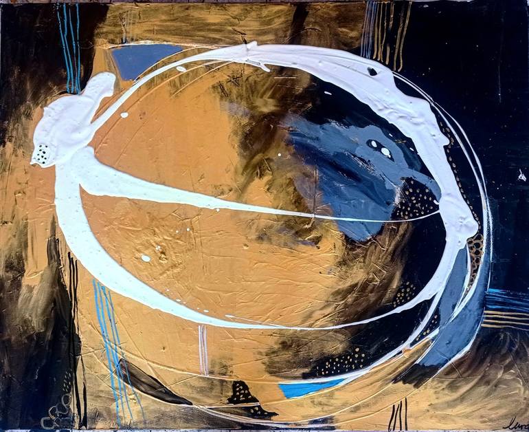 circle Painting by Nina Babic | Saatchi Art