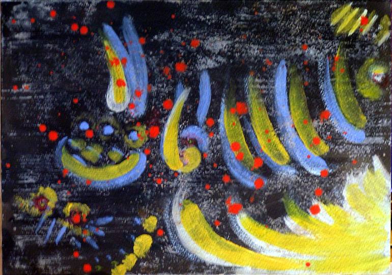 Yelow is the color Painting by Pepe Toro | Saatchi Art