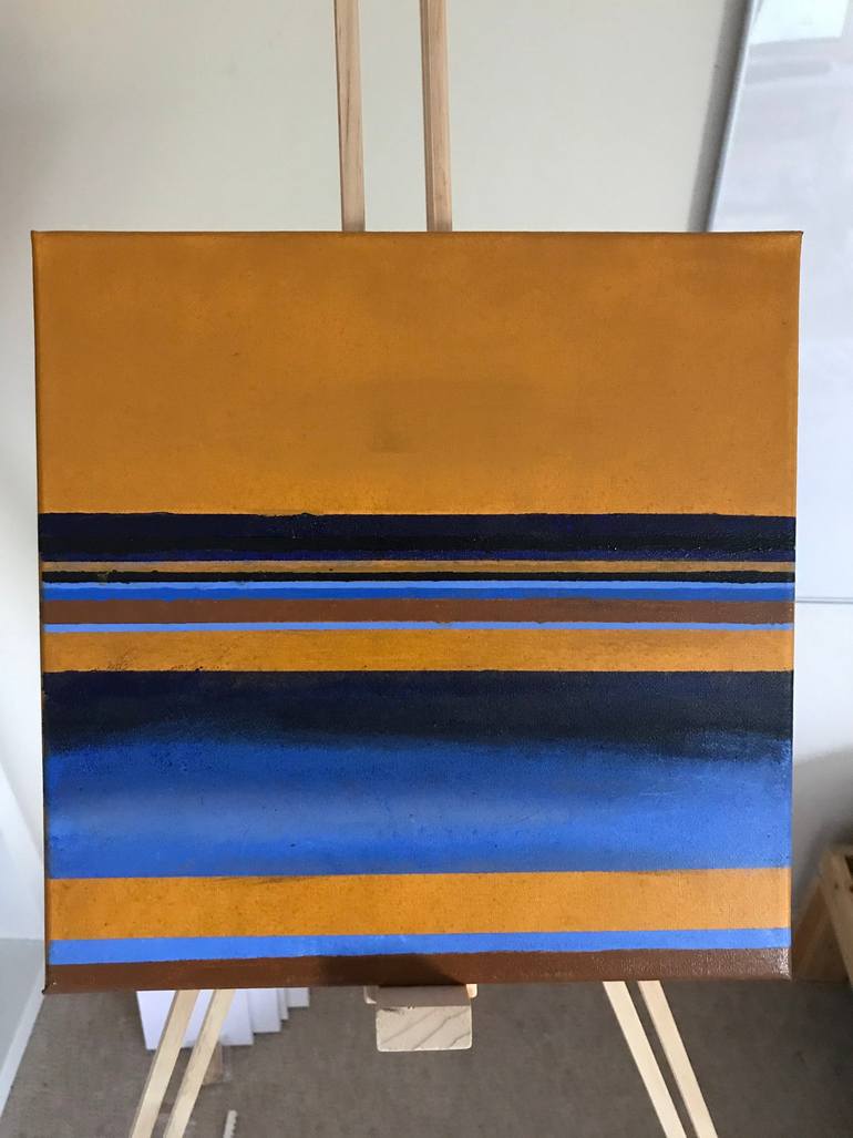 Sky meets the sea Painting by Christopher Graham | Saatchi Art