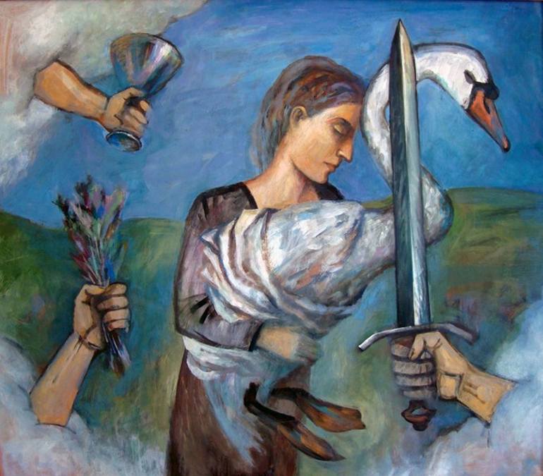 The Story Painting by Alexander ZAKHARCHENKO | Saatchi Art