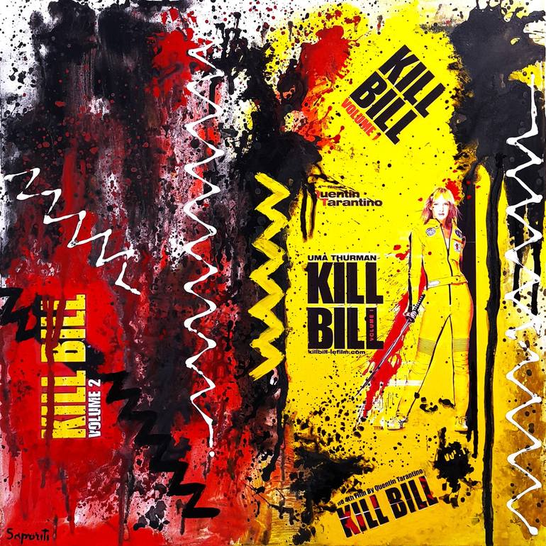 Kill Bill Painting by Marco Saporiti | Saatchi Art