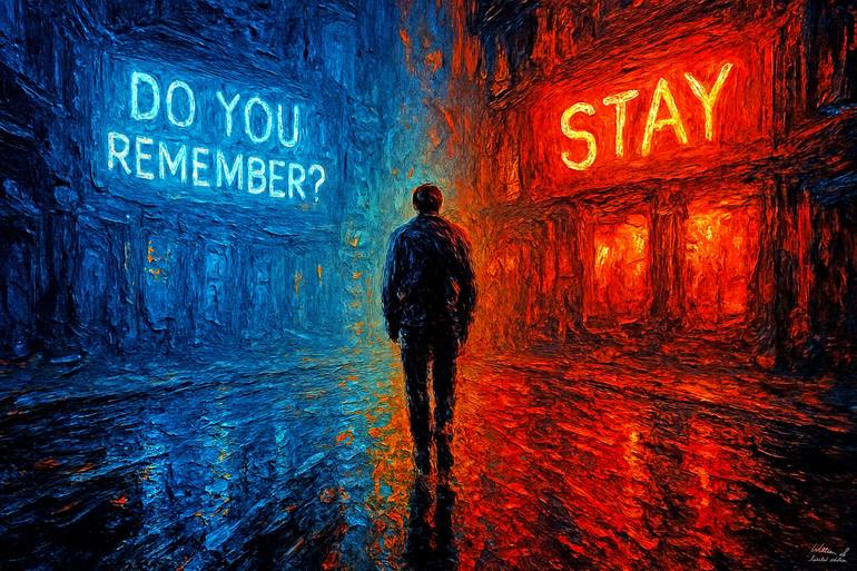Do You Remember, Artist Proof Print #1 of 7 Painting by Three-Sixty ...