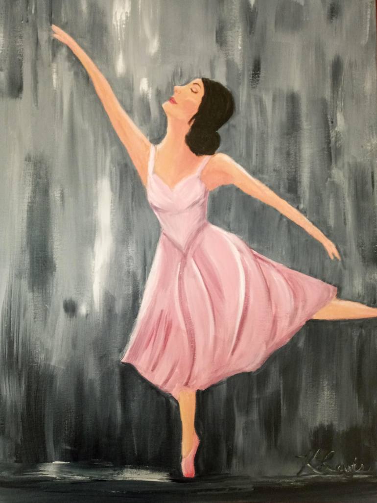 The Ballerina Painting by Katherine Lewis | Saatchi Art