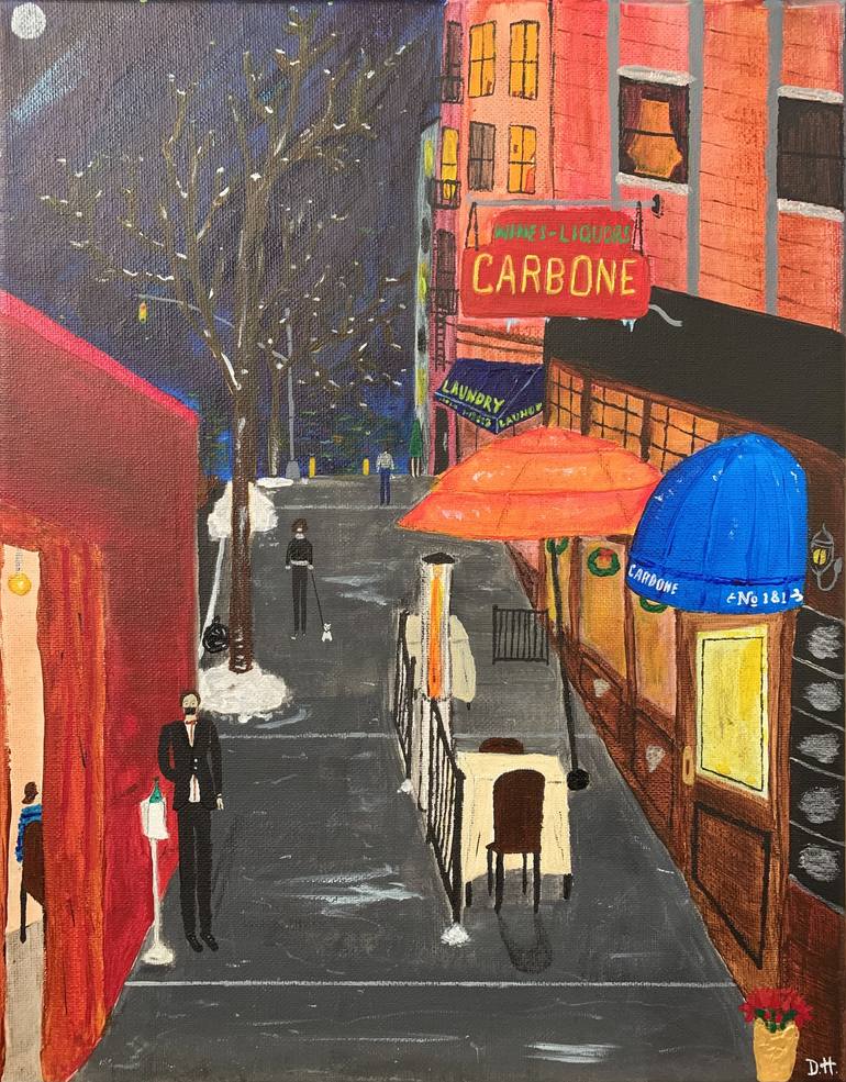 Carbone Painting by Denis Haxhija | Saatchi Art