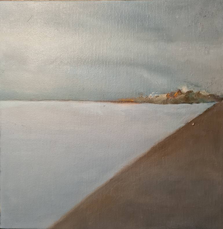 Grey Day Painting by Dara Volvich | Saatchi Art