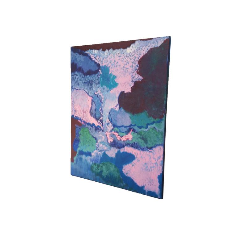 Into The Valley of Blues Painting by Meled Taouk | Saatchi Art