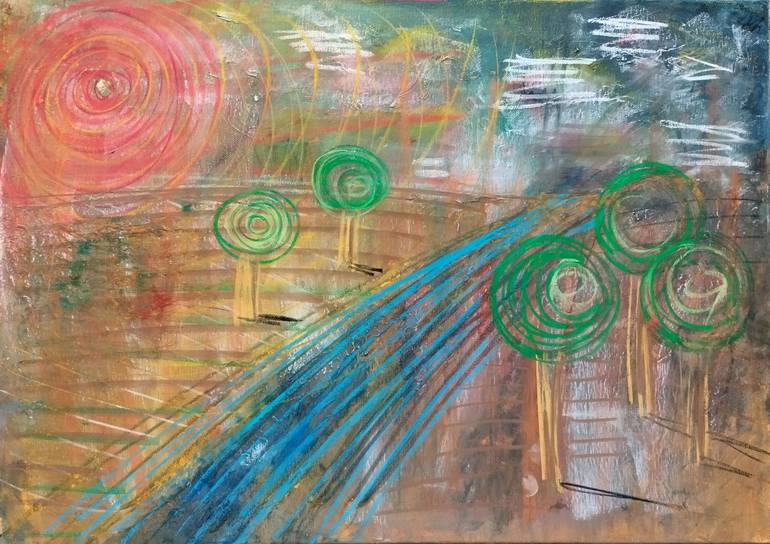 The new vision in landscape Painting by Nikolay Penev | Saatchi Art