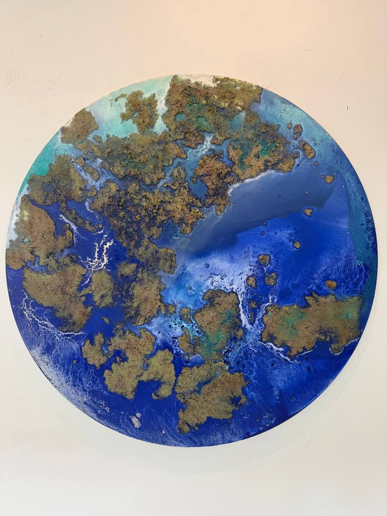 Wave after Wave Painting by Wendy Van Putten | Saatchi Art