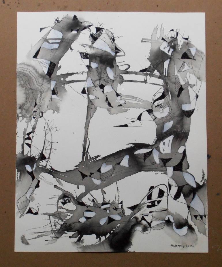 Birds Singing Drawing by Rex Dixon | Saatchi Art