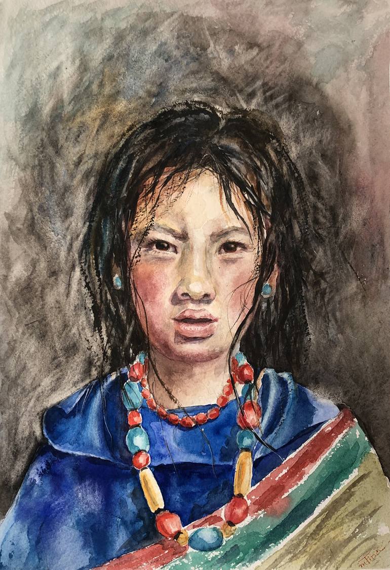 Distrust Painting by Alevtina Mulyukova | Saatchi Art