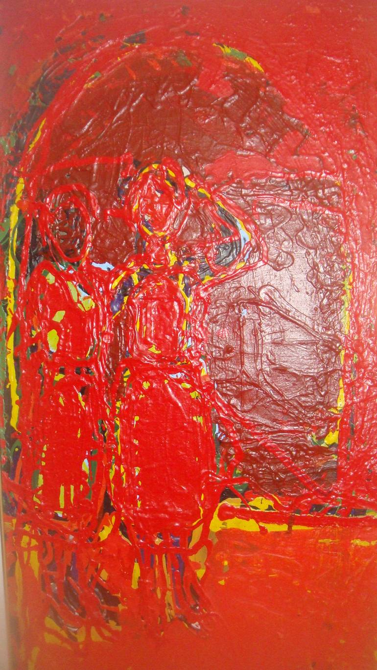 john kiki Painting by donna thomas | Saatchi Art