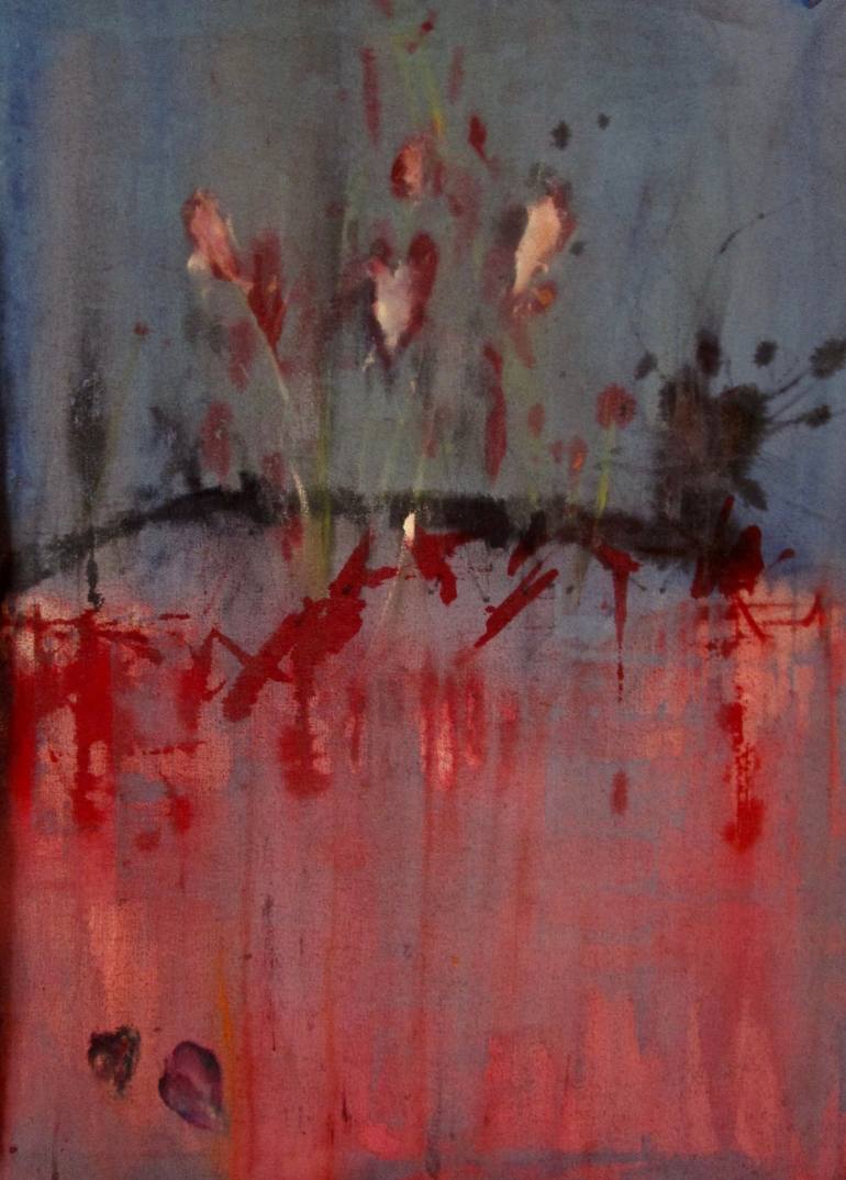 HEART CHATTER Painting by Sherri Bustad | Saatchi Art