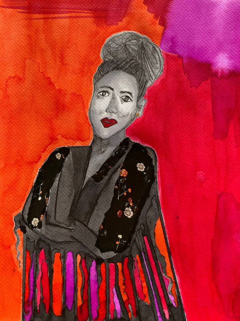 I am Drawing by Ann Goebel | Saatchi Art