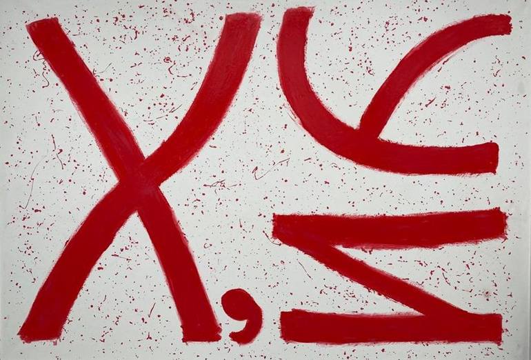 X,Y,Z Painting by V Krowl | Saatchi Art