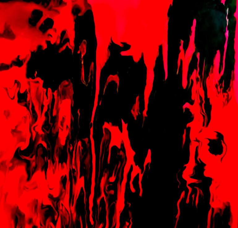 THE ROBBERY Painting by Linda Tourino | Saatchi Art