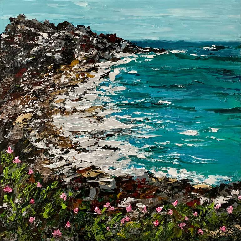 See you at the beach Painting by Anjana Rai | Saatchi Art