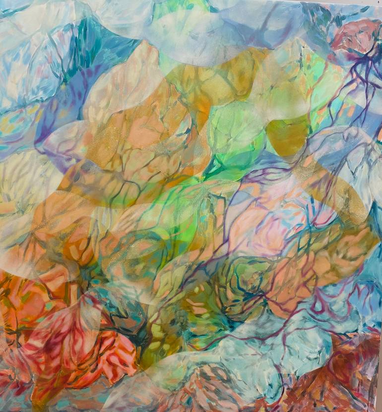 He pensado en ti Painting by Mercedes Elizalde Solis | Saatchi Art