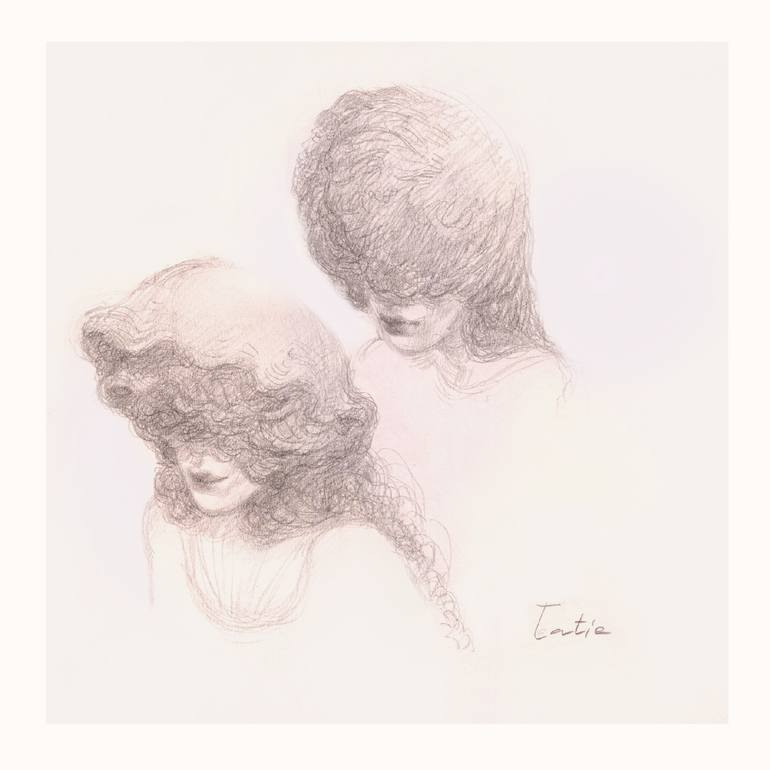 Flower Nymphs Drawing by Tamara D'Amato | Saatchi Art