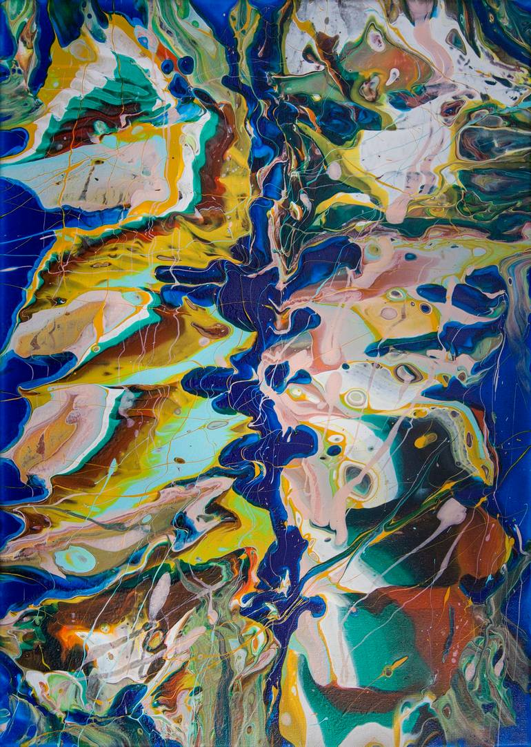 Emotion, abstraction, acrylic Painting by Svetlana Saratova | Saatchi Art
