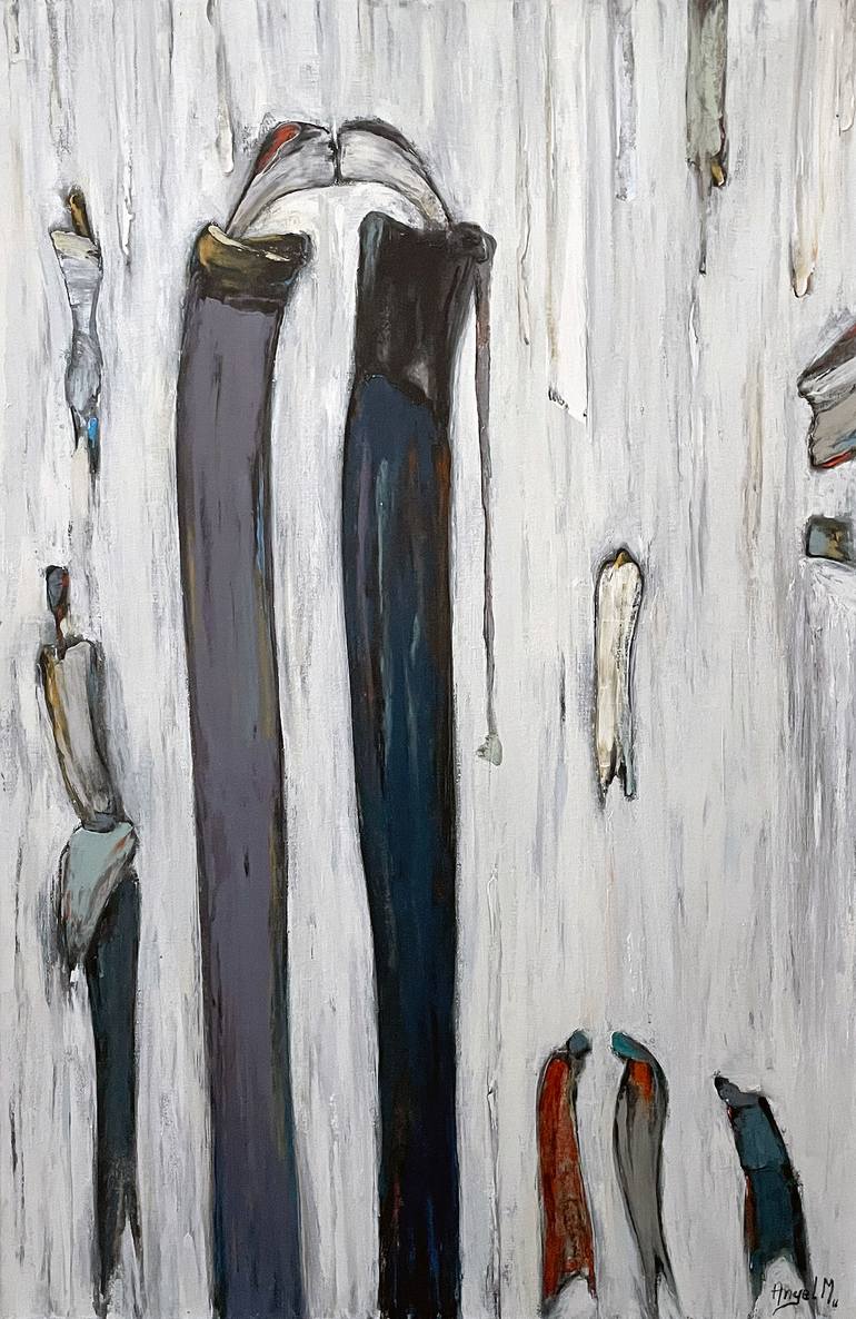 The Kiss #6 Painting by Mario Angel | Saatchi Art