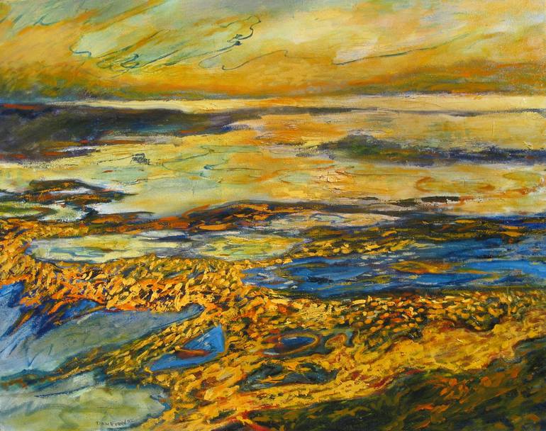 Iceland 1 Painting by Daniel Jay Freed | Saatchi Art