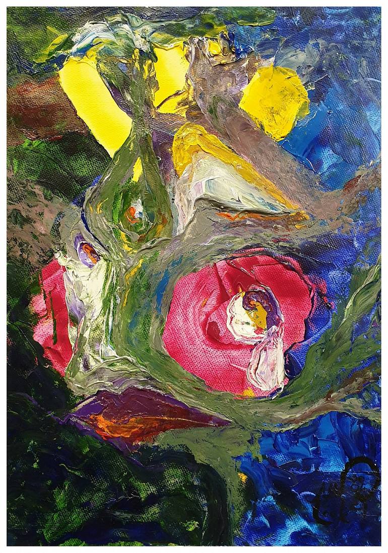 Look Painting by Nguyen Nguyen | Saatchi Art