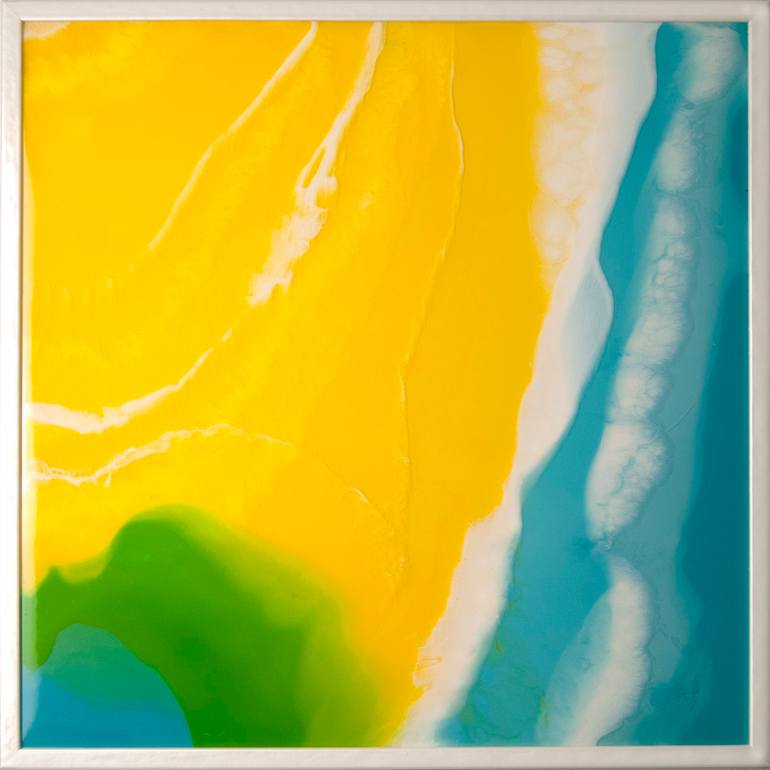 SUNNYCOAST Painting by Elena Boo | Saatchi Art