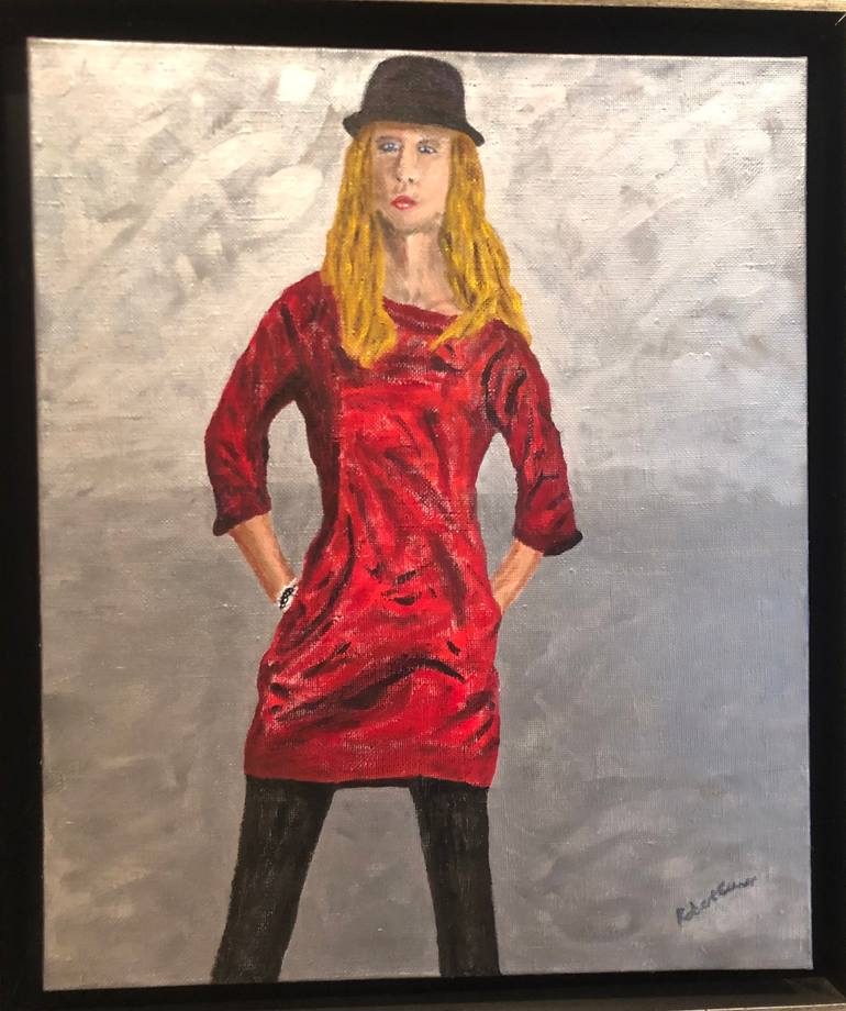 Attitude! Painting by Robert Eisner | Saatchi Art