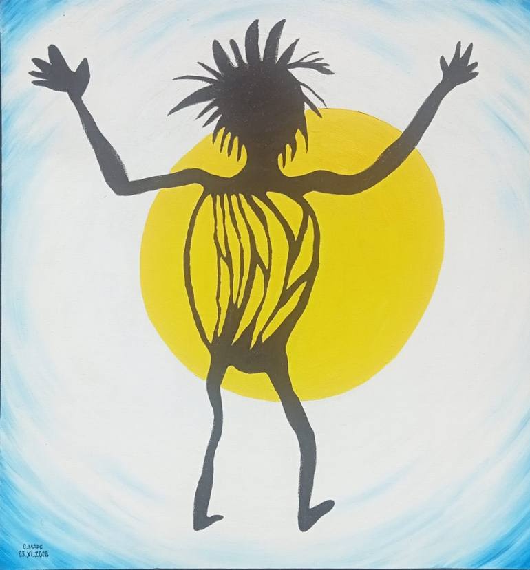 Homo sapiens? Painting by Mars Serikuly | Saatchi Art