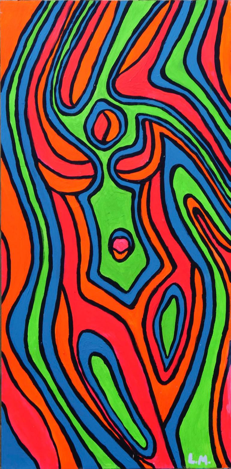 Woman Two Painting by Lindsay Mackintosh | Saatchi Art