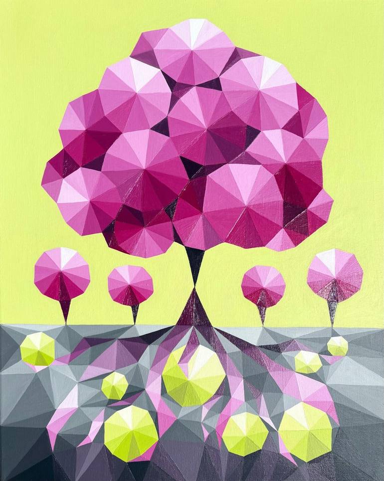 FAMILY TREE OF POWER Painting by Maria Tuzhilkina | Saatchi Art