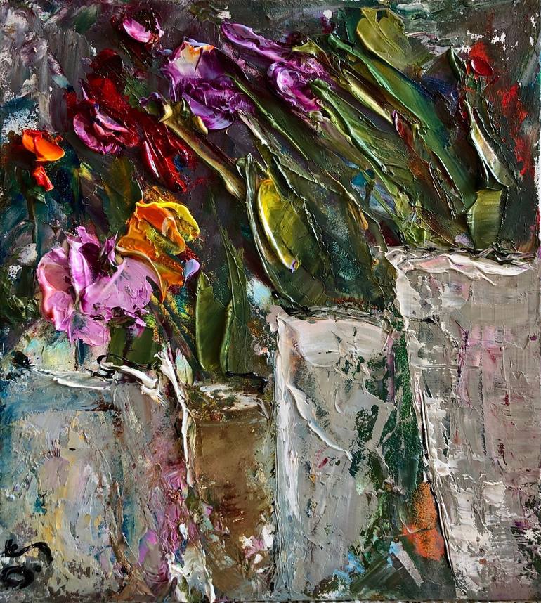 Texture mood Painting by Olha Stas | Saatchi Art