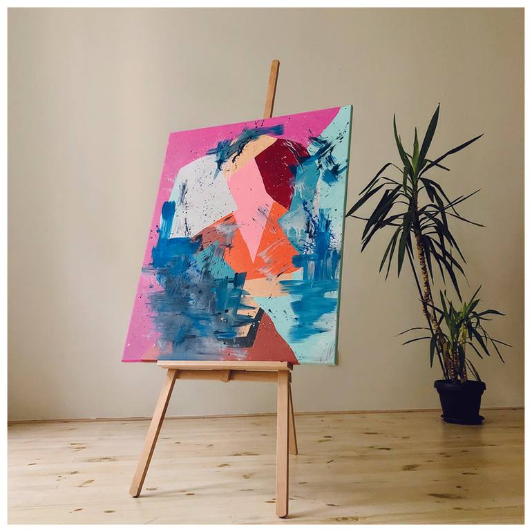 666_ Painting by Andrea Tusimova | Saatchi Art