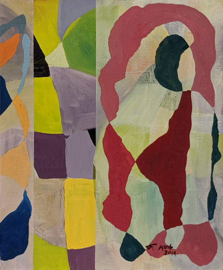 Untitled: Layers Painting by Frank Korb | Saatchi Art