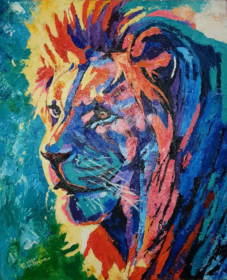 KING Painting by Dolph Kayitankore | Saatchi Art