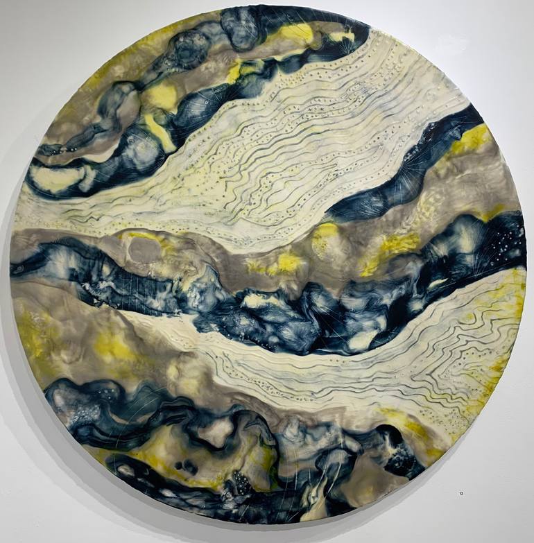 Confluence I Painting by Kelly Austin-Rolo | Saatchi Art