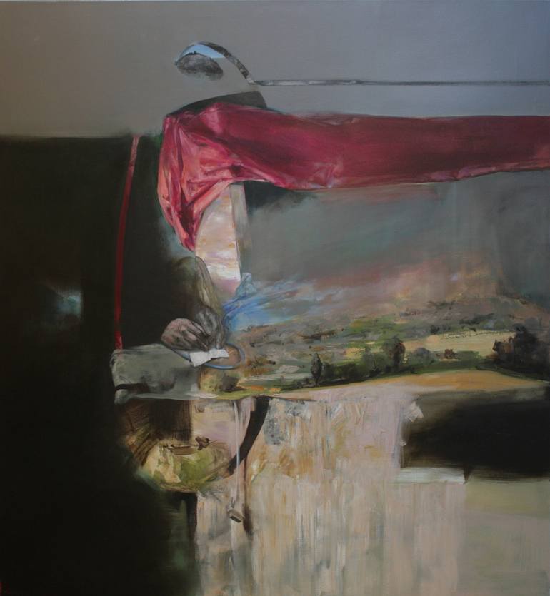 Closed Painting by Lena and Roselli Gallery | Saatchi Art