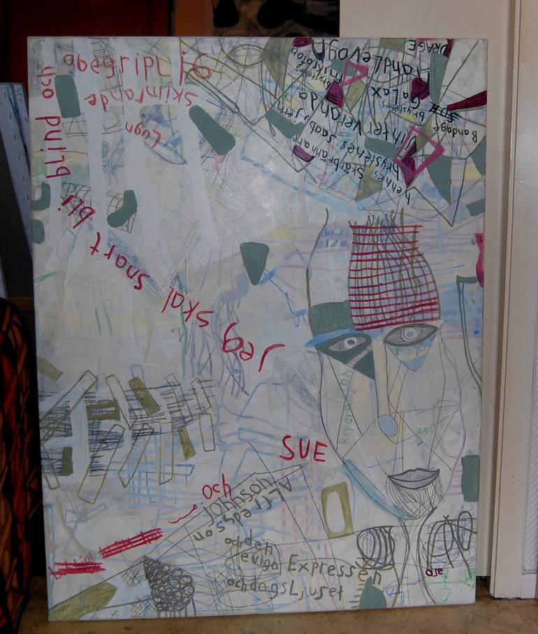 anna gustafsson Painting by Ole Halvorsen | Saatchi Art