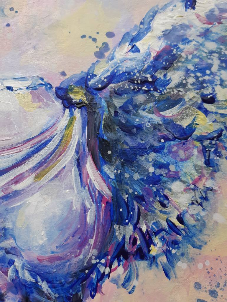Winged Victory Painting by Iryna Pechena | Saatchi Art