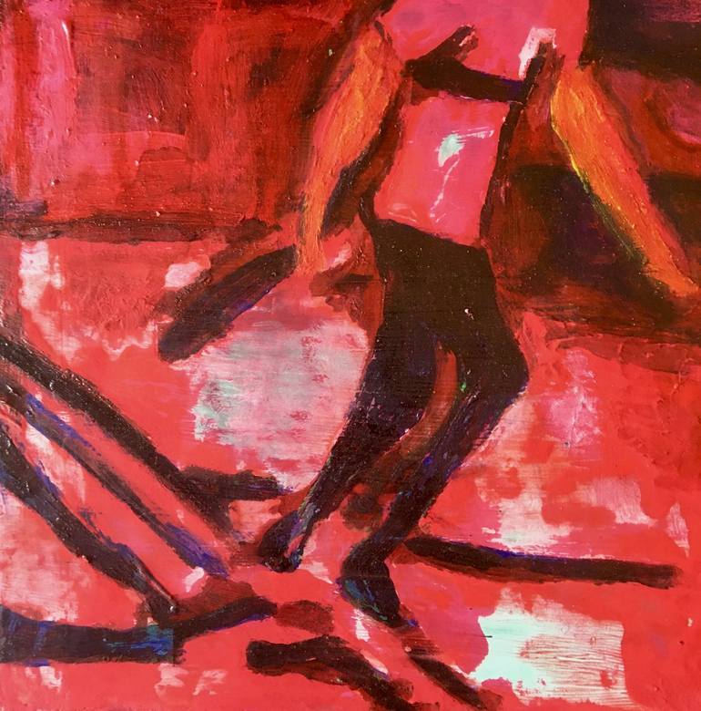 ‘Paintings of a Death Foretold 5 Painting by Fava Silva | Saatchi Art