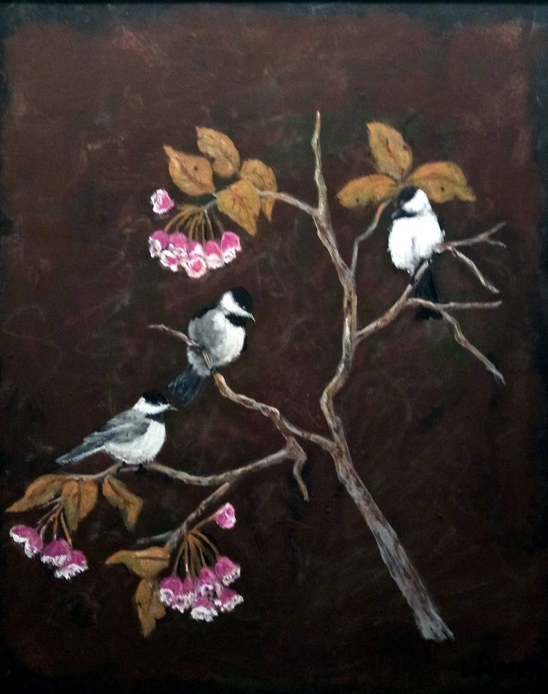 House Finch Painting by Lucia Alberti | Saatchi Art