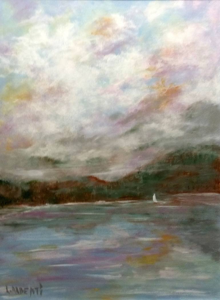 Grey Eden Painting by Lucia Alberti | Saatchi Art